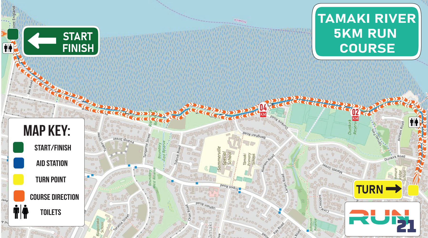 TĀMAKI RIVER - Run 21 Series