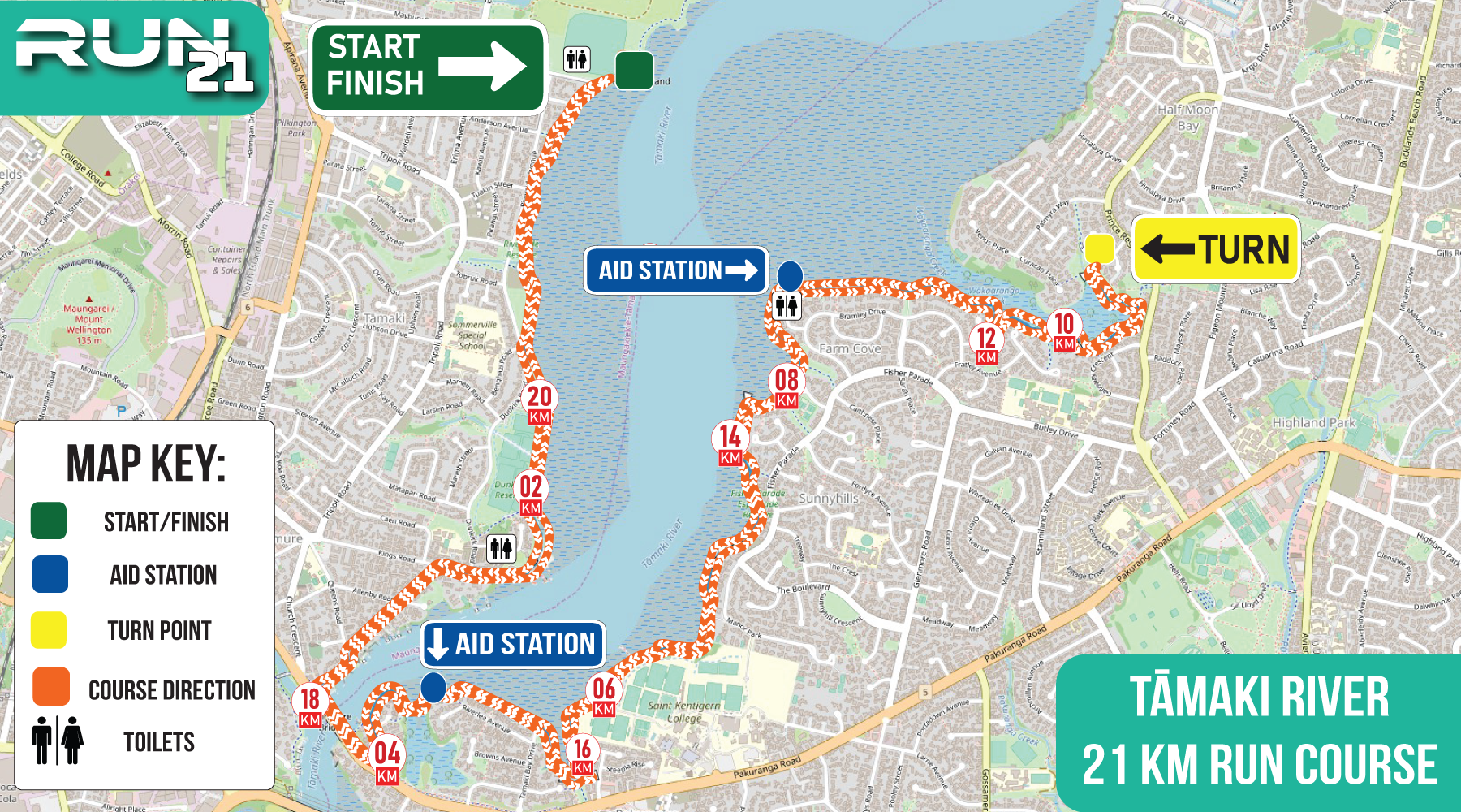 TĀMAKI RIVER – Run 21 Series